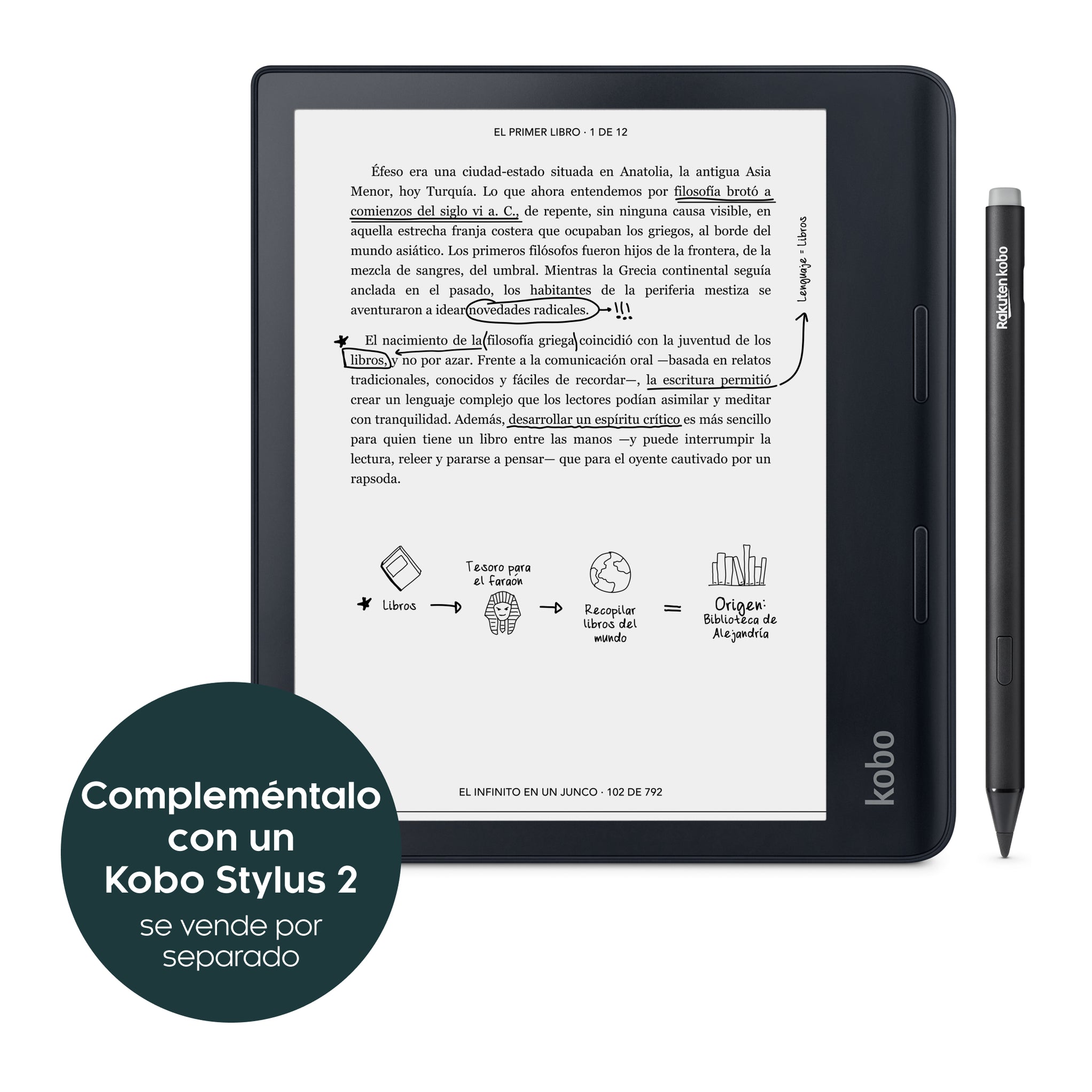 Kobo Sage | Rakuten Kobo Tienda de eReaders España